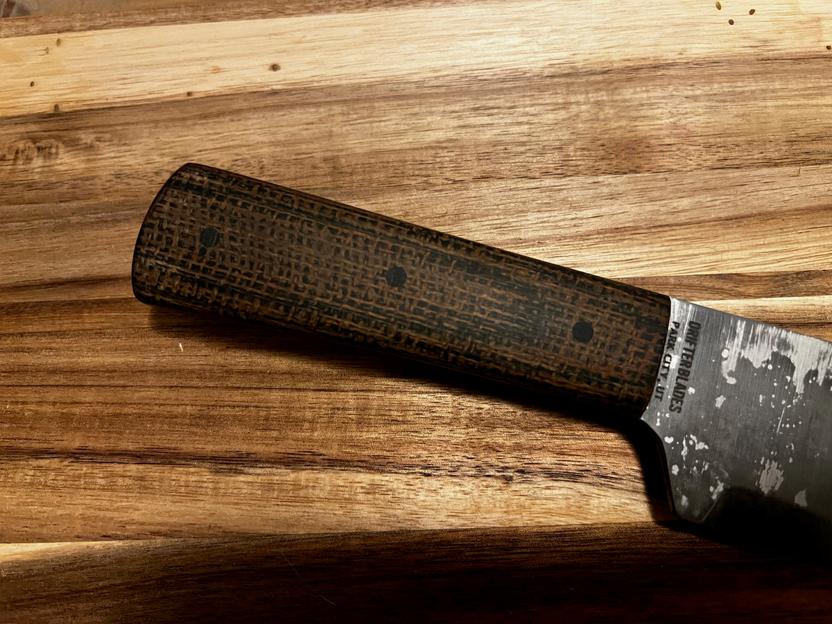 Custom-Mando Mountain Bowie – Drifter Blades